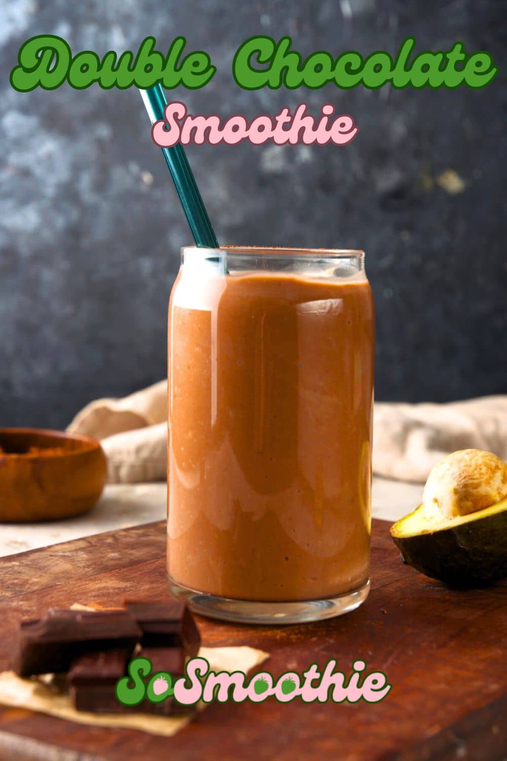 Double Chocolate Smoothie - SoSmoothie