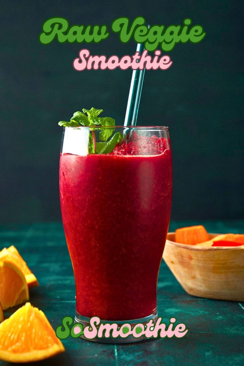 Raw Veggie Smoothie - SoSmoothie